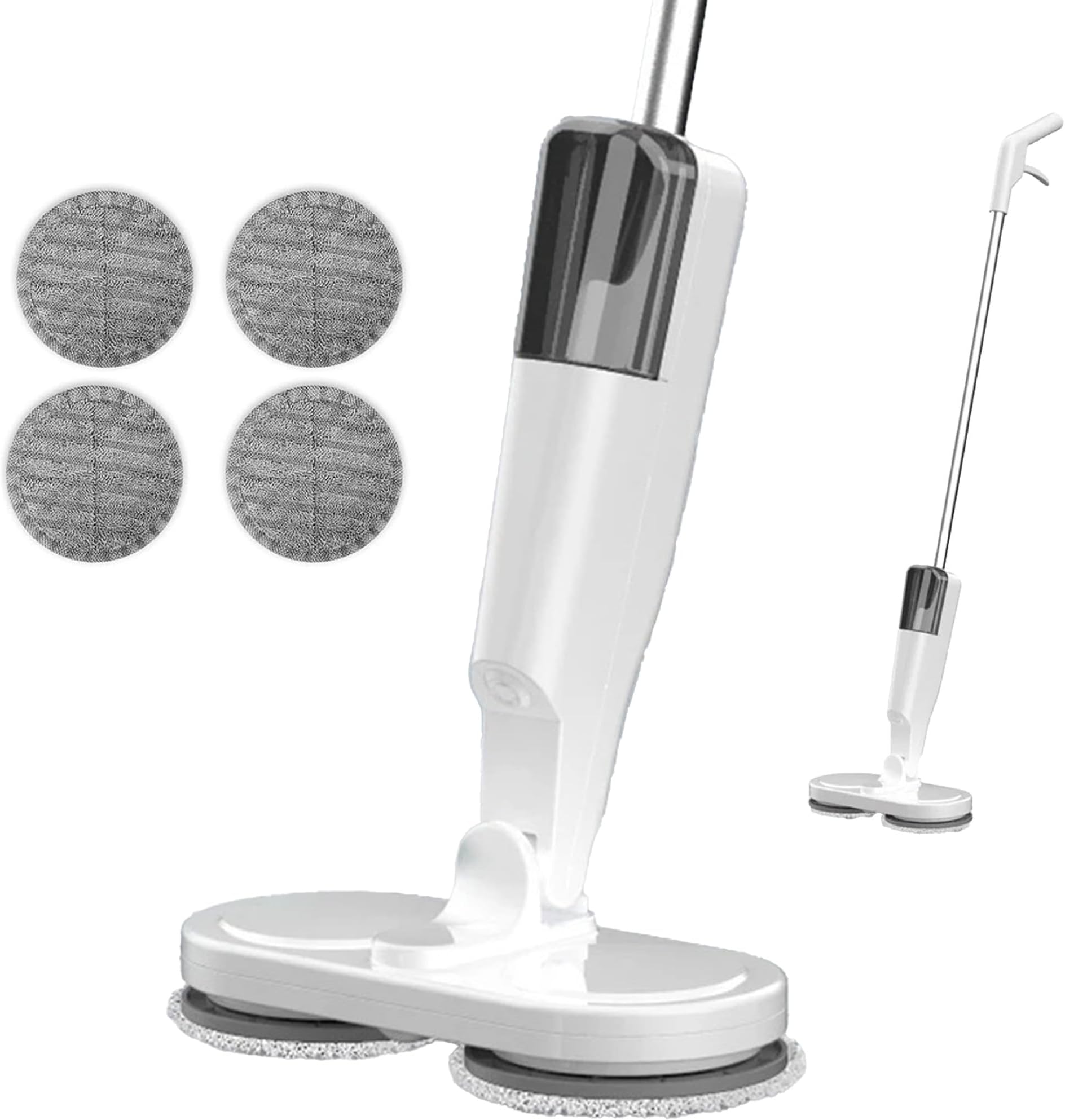 Amazon.com: NIDHU-[UPGRADED] Cordless Electric Mop, Electric Spin Mop ...