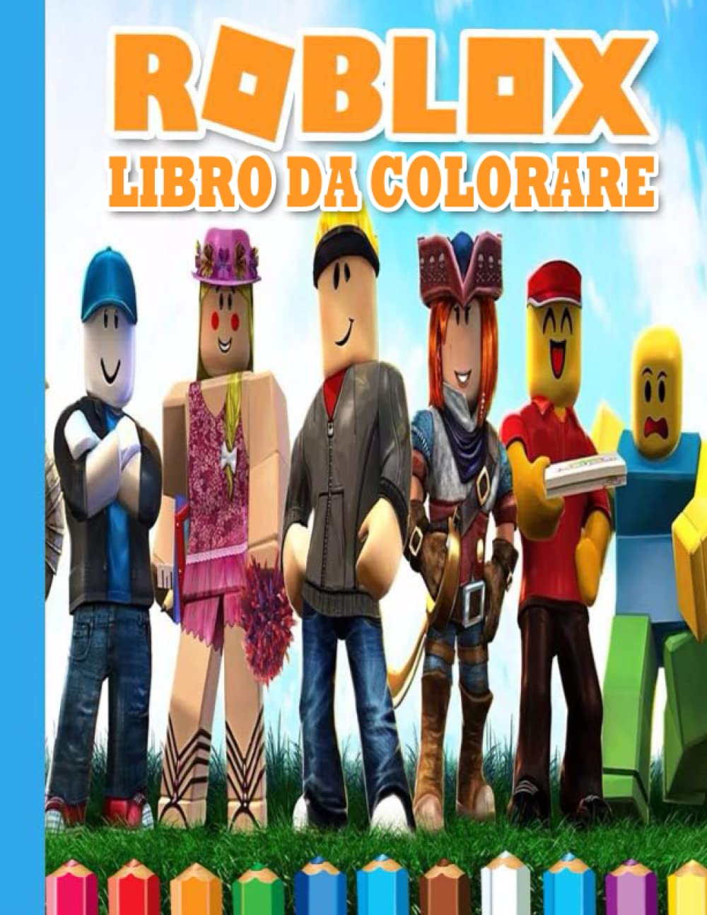 Buy Libro Da Colorare: Robllox Fantastico libro da colorare per bambini ...