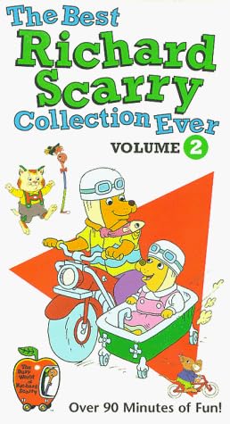 The Busy World of Richard Scarry [VHS] : Peter Wildman, Denis Akiyama ...