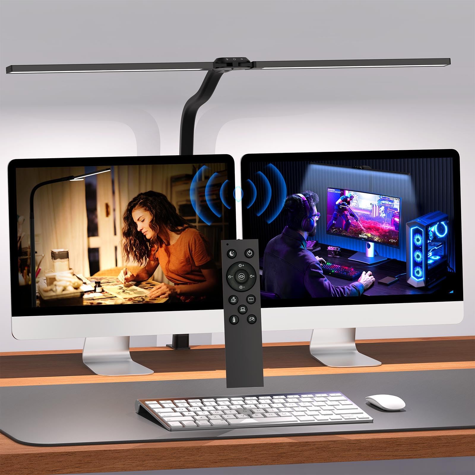 Ncultro LED Desk Lamps for Home Office, Bright Adjustable Gooseneck ...