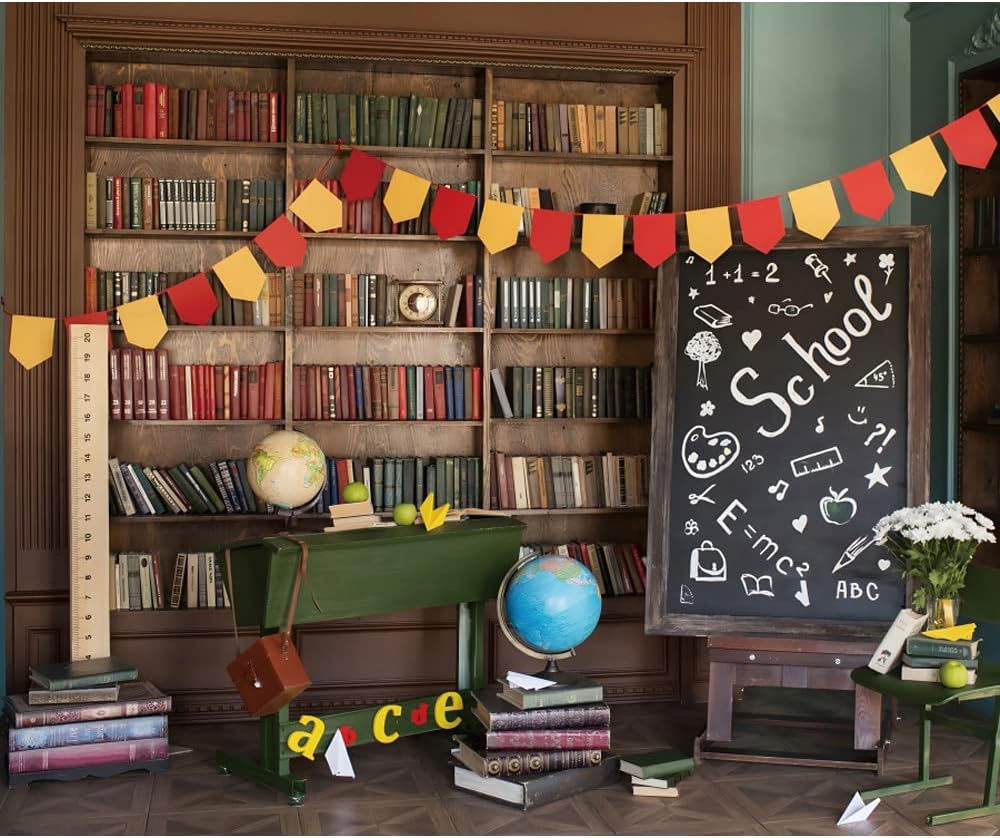 Amazon.com : CSFOTO 10x7ft Back to School Backdrops for Photography ...