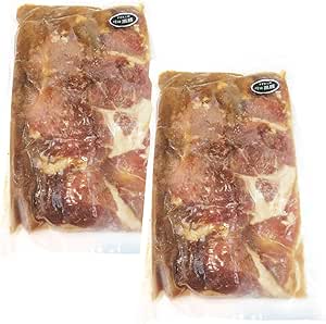 Amazon.co.jp: 黒豚 ウデ肉 味噌漬け 280g×2袋 合計560g 豚肉 肉 ウデ みそ漬け おかず おつまみ 惣菜 簡単調理 国産 九州産 鹿児島県産 薩摩川内市産 冷凍 ...