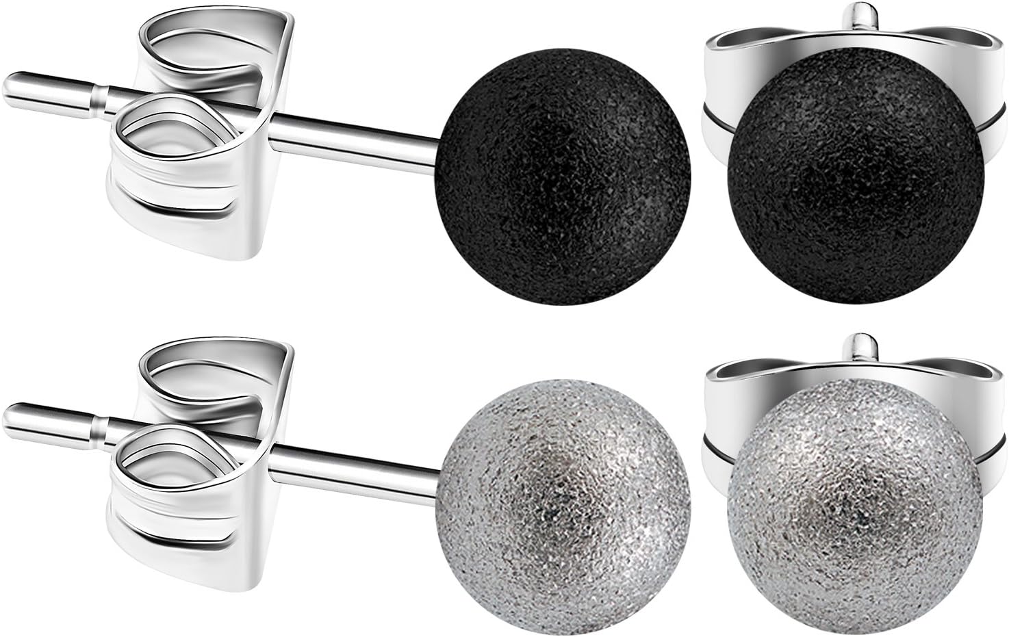 Amazon.com: BIG GAUGES 2 Pairs 316L Surgical Steel 20gauges 0.8 mm 10mm ...