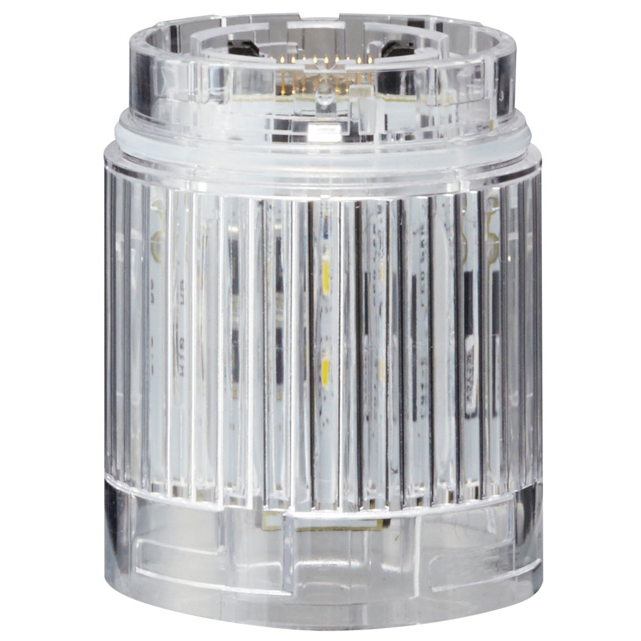 PATLITE LR4-E-C Clear/White, 40MM Diameter, Permanent OR Flashing (60 ...