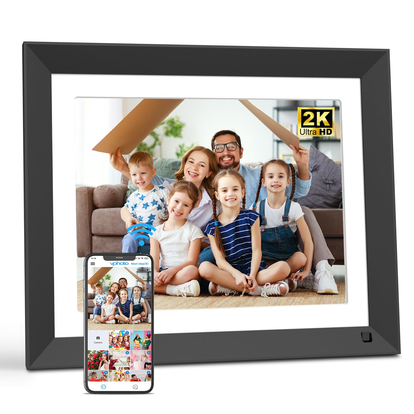 Amazon.com : 11-inch Digital Picture Frames WiFi Digital Photo Frame ...