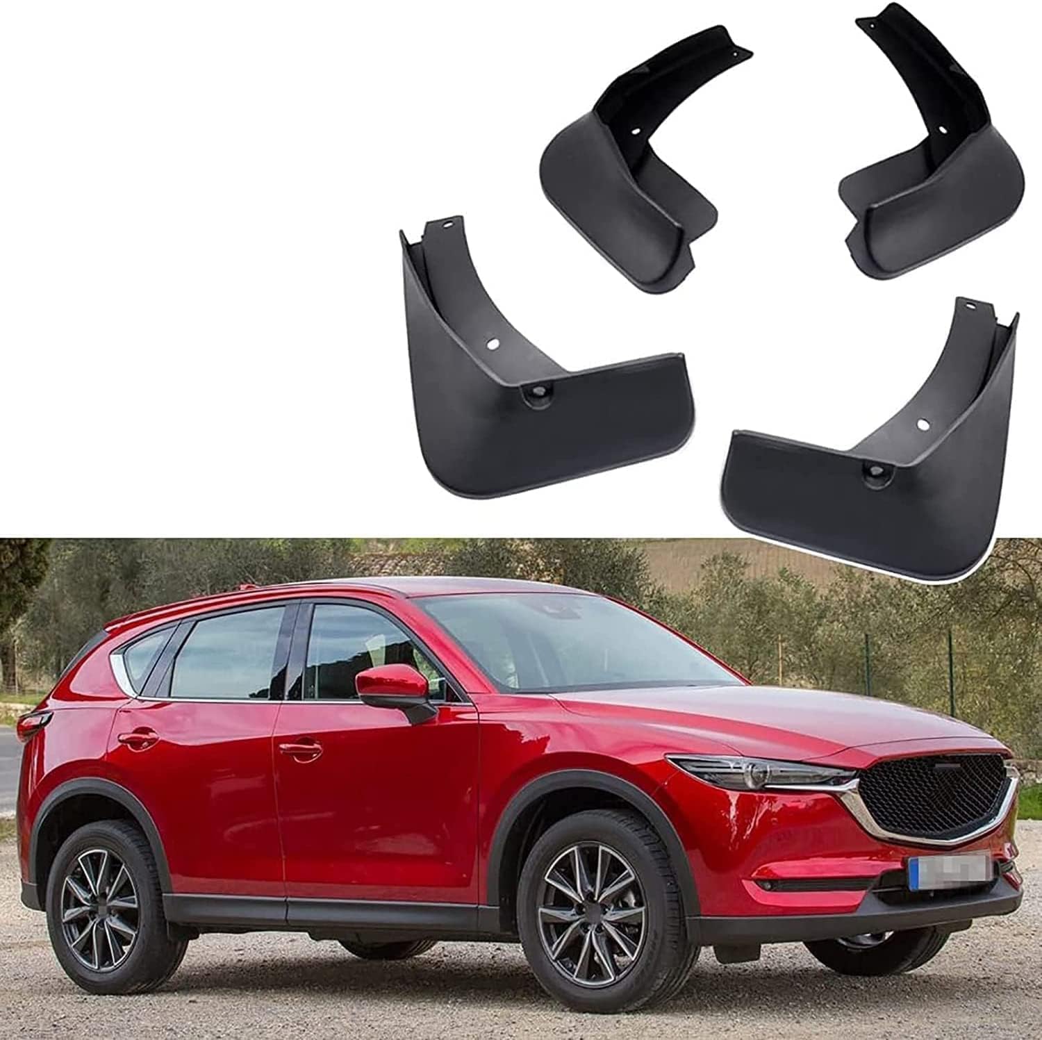 Car Mud Flaps For Mazda CX-5 2017 2018 2019 2020 2021, Front and Rear ...