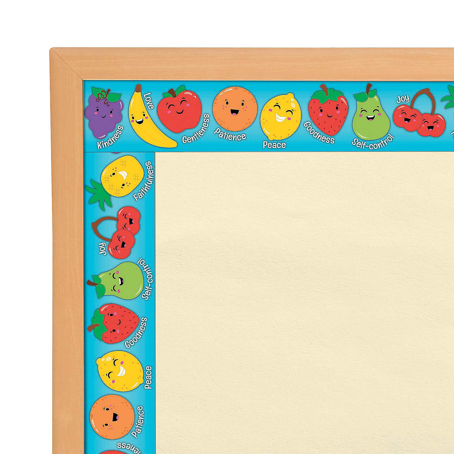 Fruits And Vegetables Border For Kids