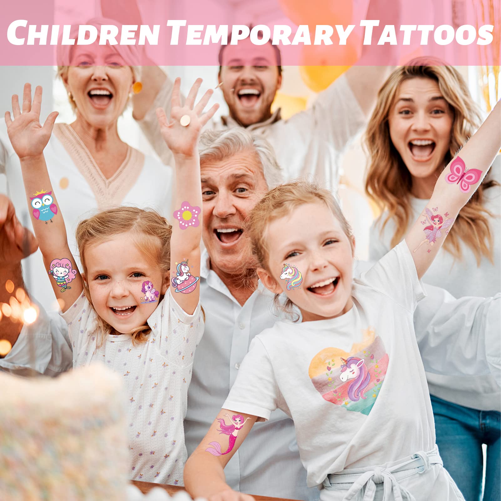Snapklik.com : 240 Pcs Bulk Temporary Tattoo For Kids, Individually ...