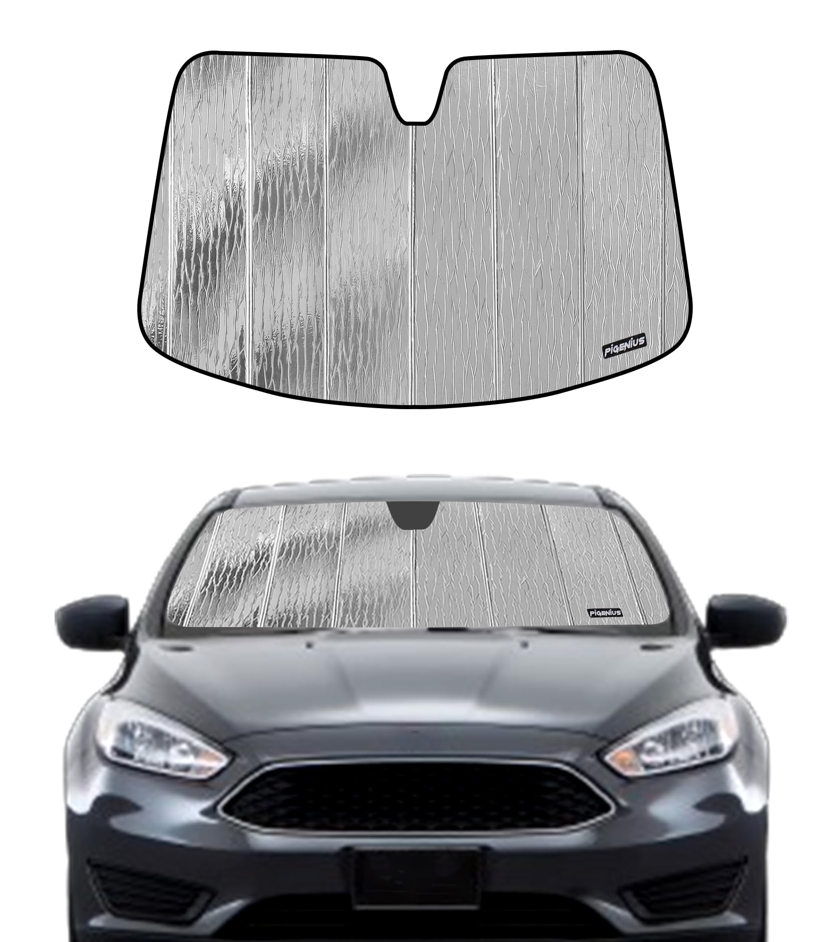 Windshield Sunshade for 2012-2018 Ford Focus Front Window Shade ...