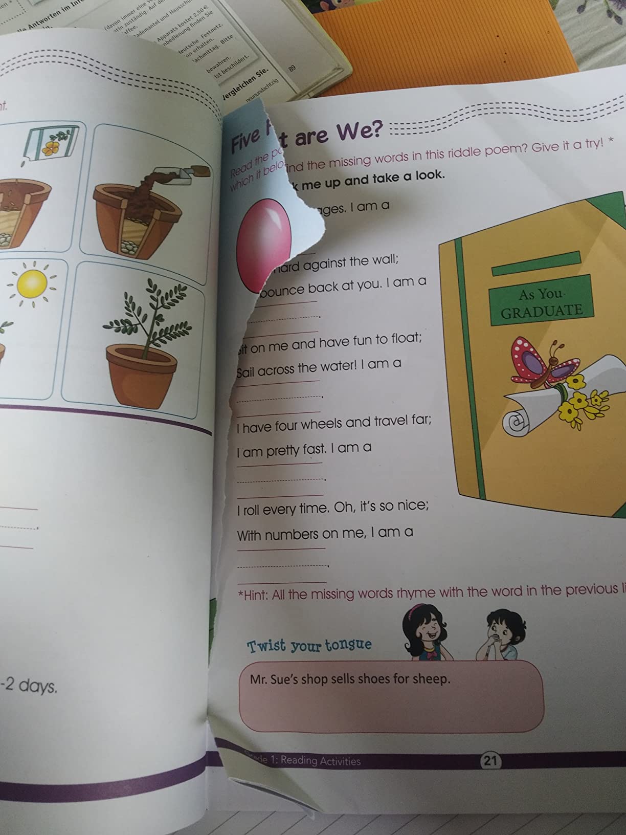 Buy Reading Activities: Grade 1 Fun-Filled Book for Kids | Smart ...