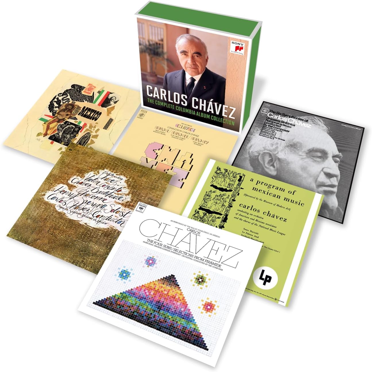 Carlos Chávez - The Complete Columbia Album Collection: Amazon.co.uk ...
