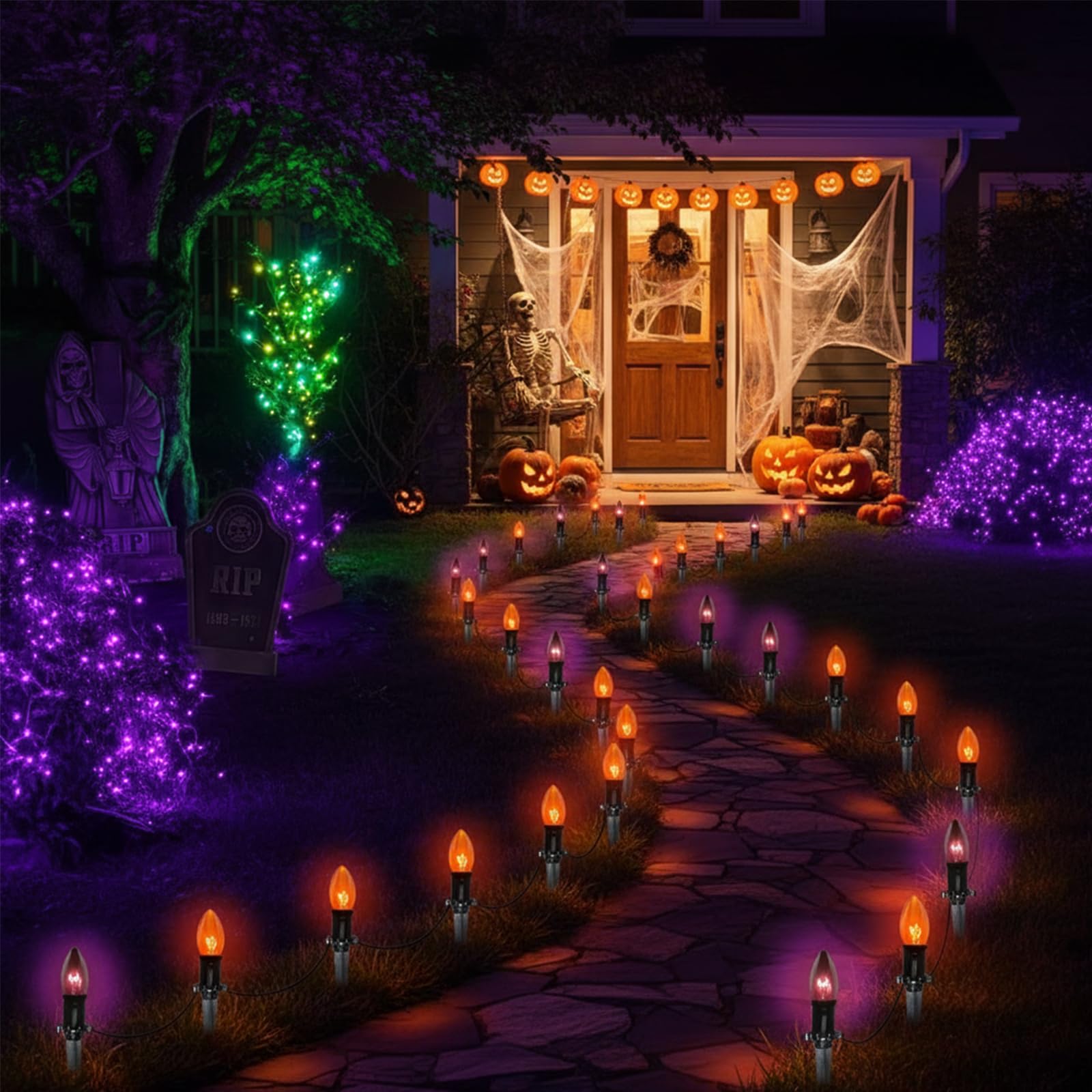 Halloween Decorations For Walkway