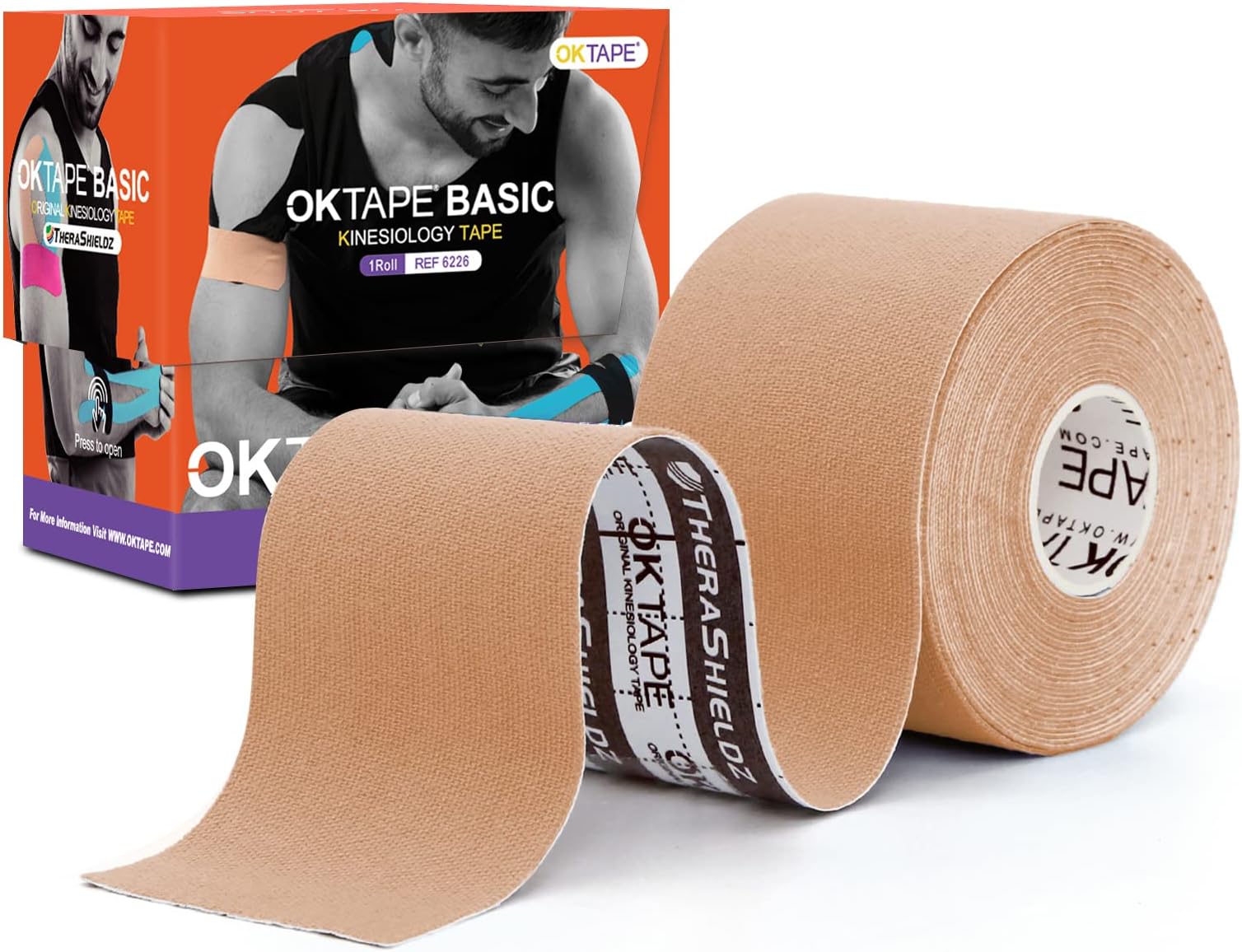 Amazon.com: Hampton Adams (2 Pack) Kinesiology Tape for Physical ...