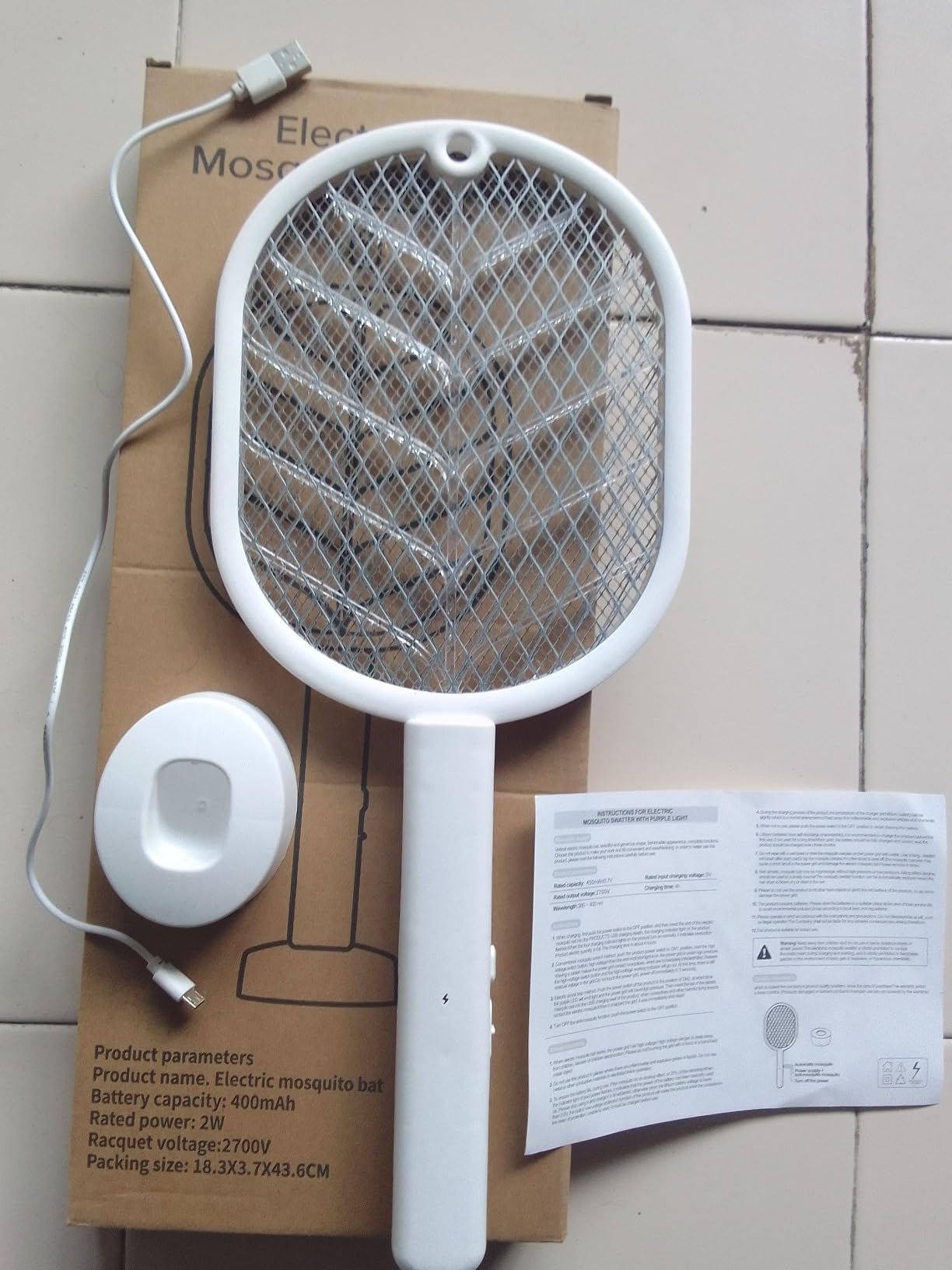 REZEK Fly Swatter Automatic Instant Mosquito Insects Home Flies Killer ...