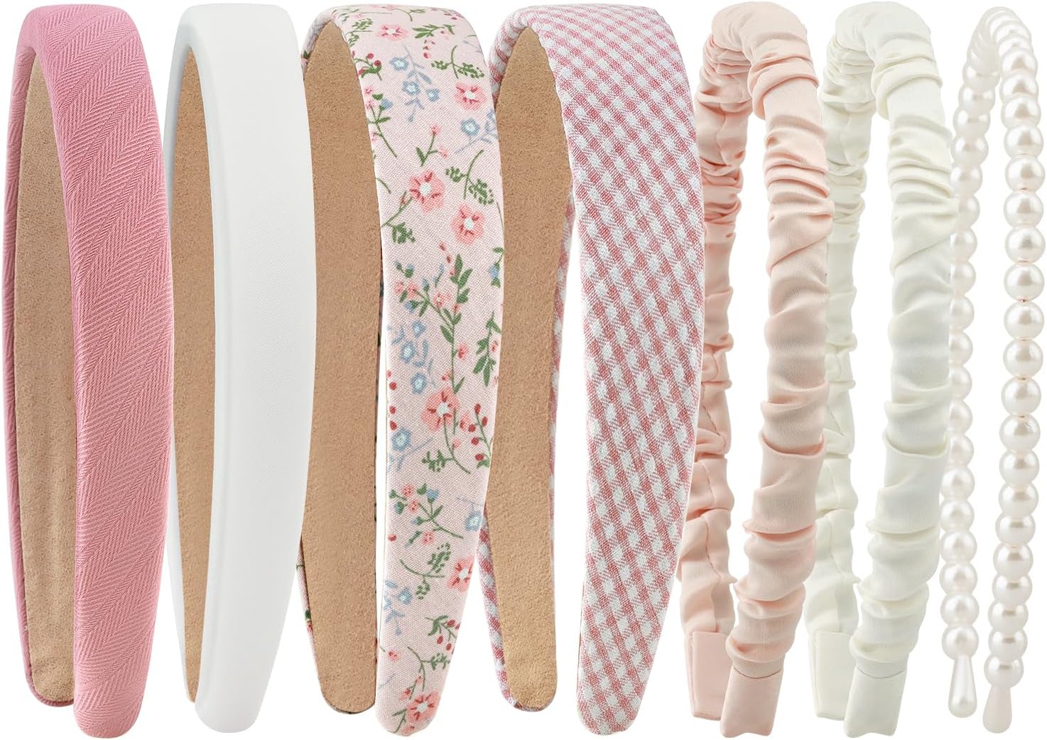 Amazon.com : DOXISHRUKY Fashion Headbands for Women Girls Headbands Set ...