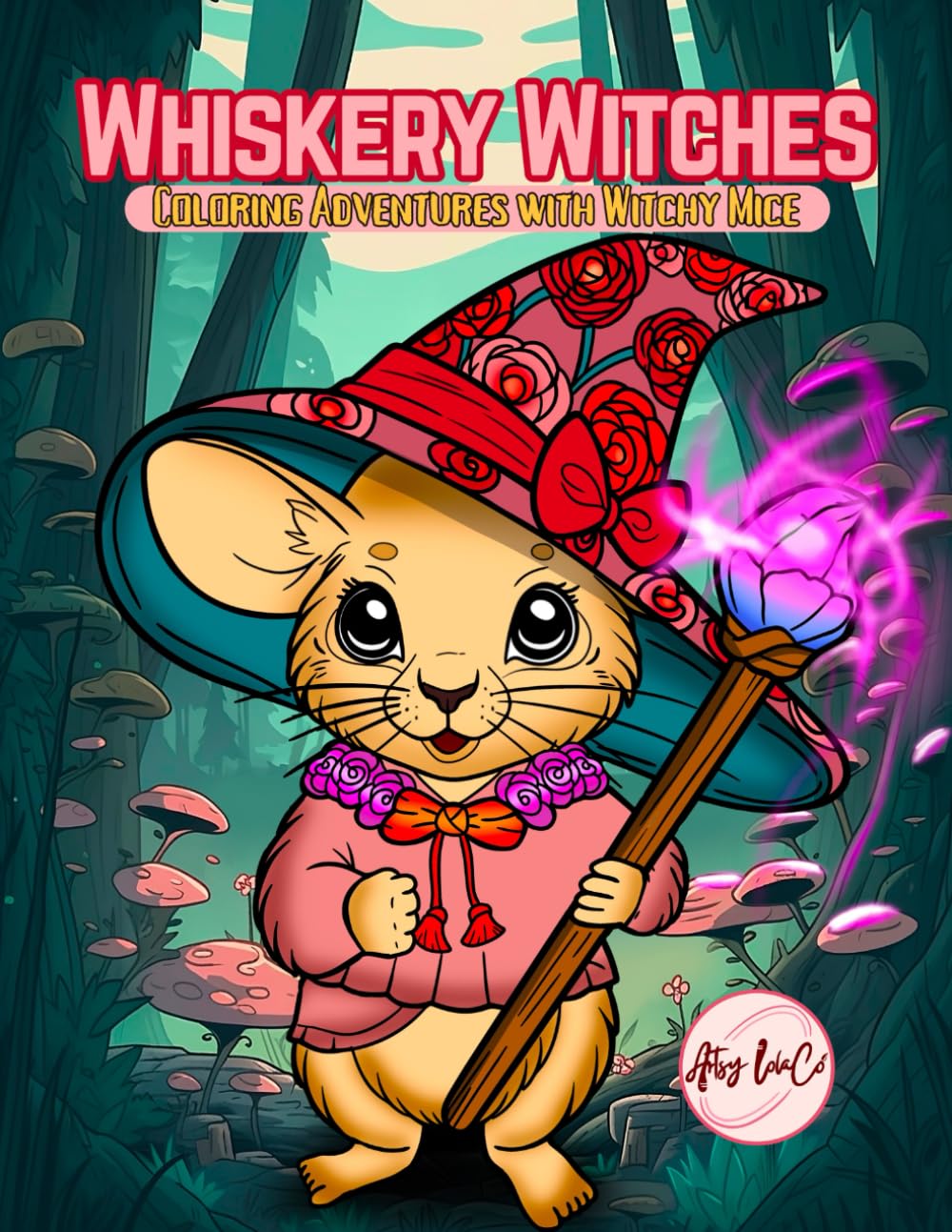 Amazon.com: Whiskery Witches: Coloring Adventures with Witchy Mice ...