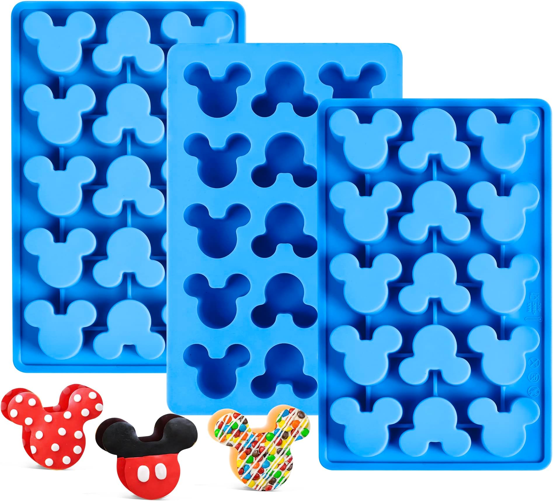 Amazon.com: 4 Cups Mouse Silicone Cake molds, Ice Mold, Candy Tray for ...