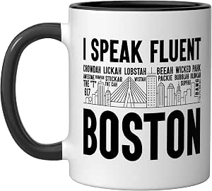 Amazon.com | Boston Accent Translator Wicked Smaht Bostonians Ceramic ...