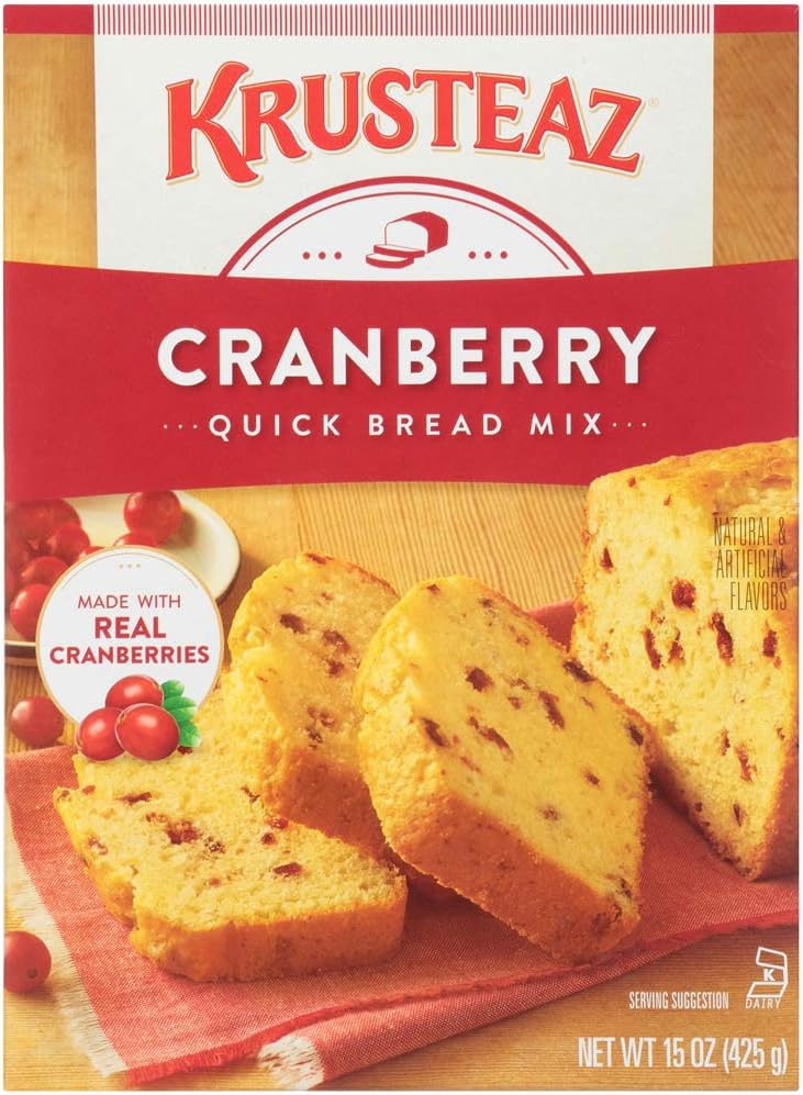 Amazon.com : Pillsbury Cranberry Quick Bread Mix - 15.6 oz : Grocery ...