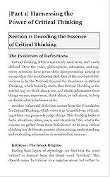 Critical Thinking, Logic & Problem Solving: The Complete Guide to Superior Thinking, Systematic ...