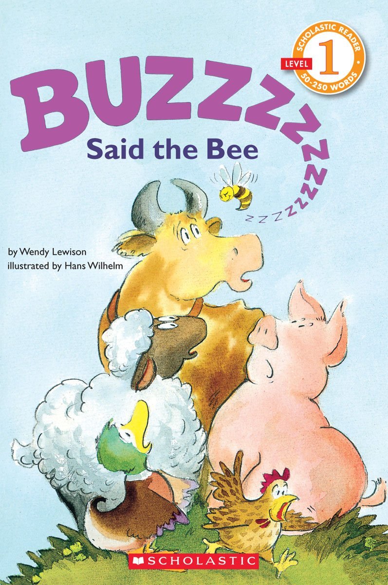 Amazon | Buzz, Said the Bee (Scholastic Readers) | Lewison, Wendy Cheyette, Wilhelm, Hans | Farm ...