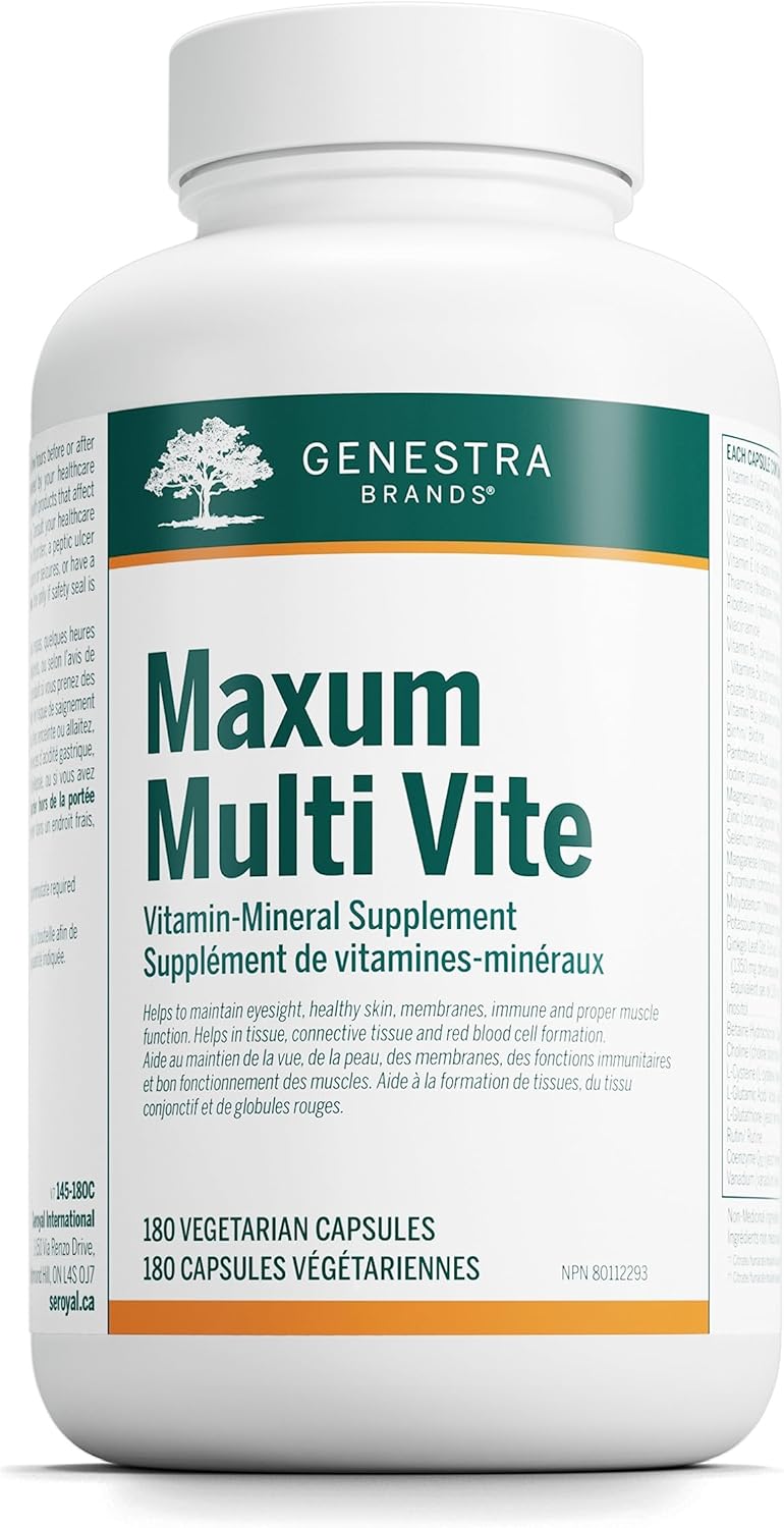 Genestra Brands - Maxum Multi Vite - Multi Vitamin Mineral Formulation ...