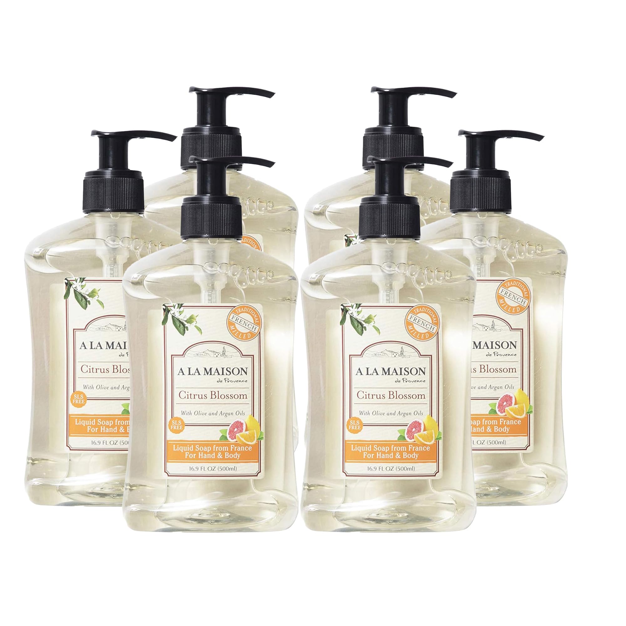 Amazon.com : A LA MAISON French Liquid Hand Soap, Citrus Blossom ...