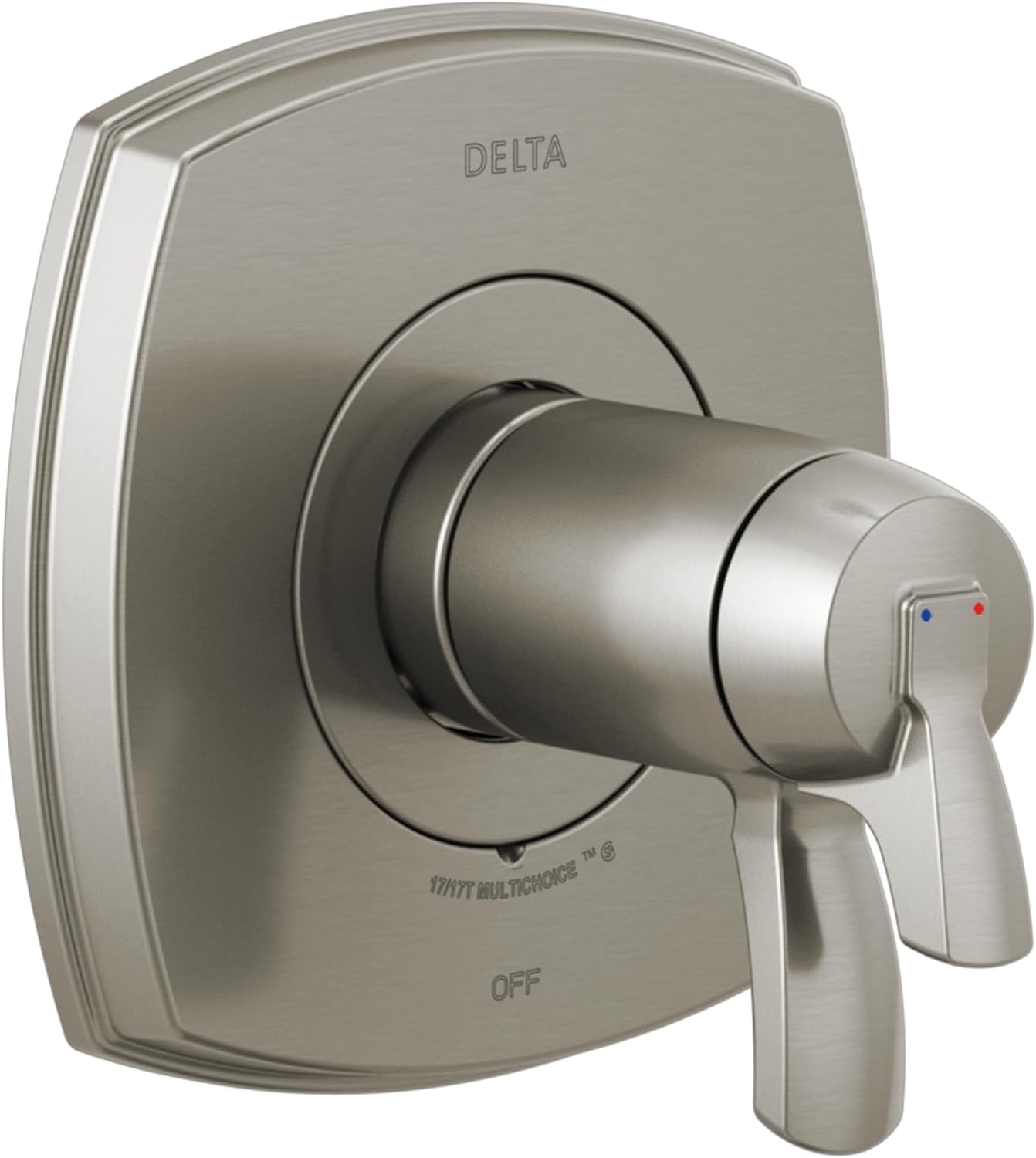 Delta Faucet Stryke 17T Series Brushed Nickel Thermostatic Shower Valve ...