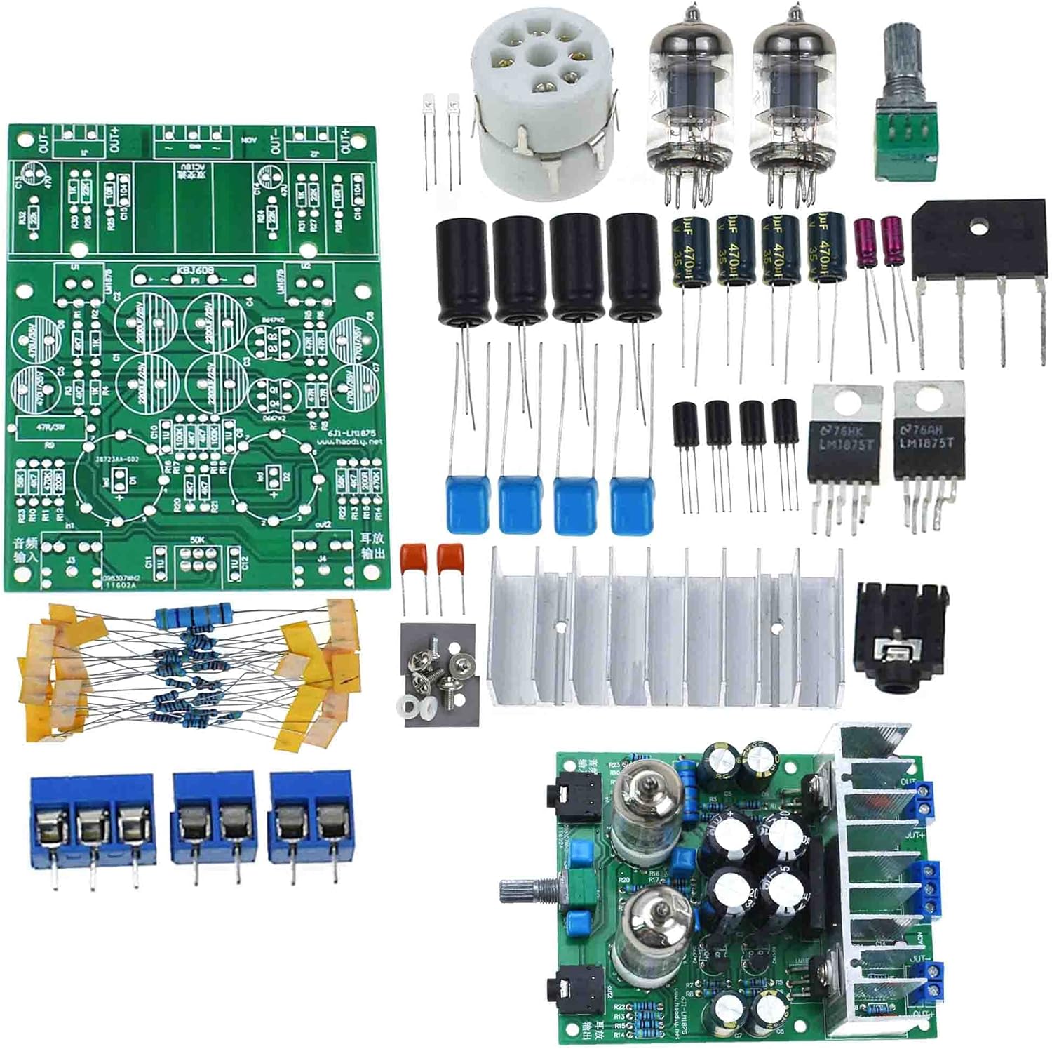 6J1 Tube Preamplifier Audio Board LM1875T Power Philippines | Ubuy