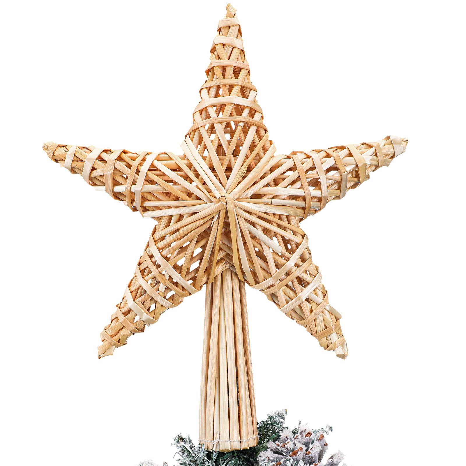 Outdoor Bohemian Tree Topper Balsam Hill 2022 Holiday 2 Radiant