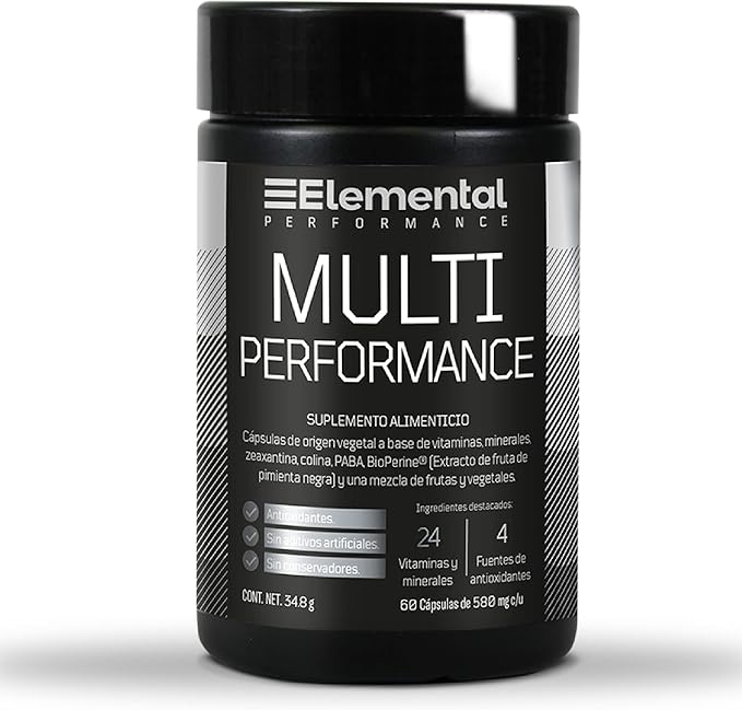 Elemental Performance Multivitamin para atletas multirendimiento, 30 ...