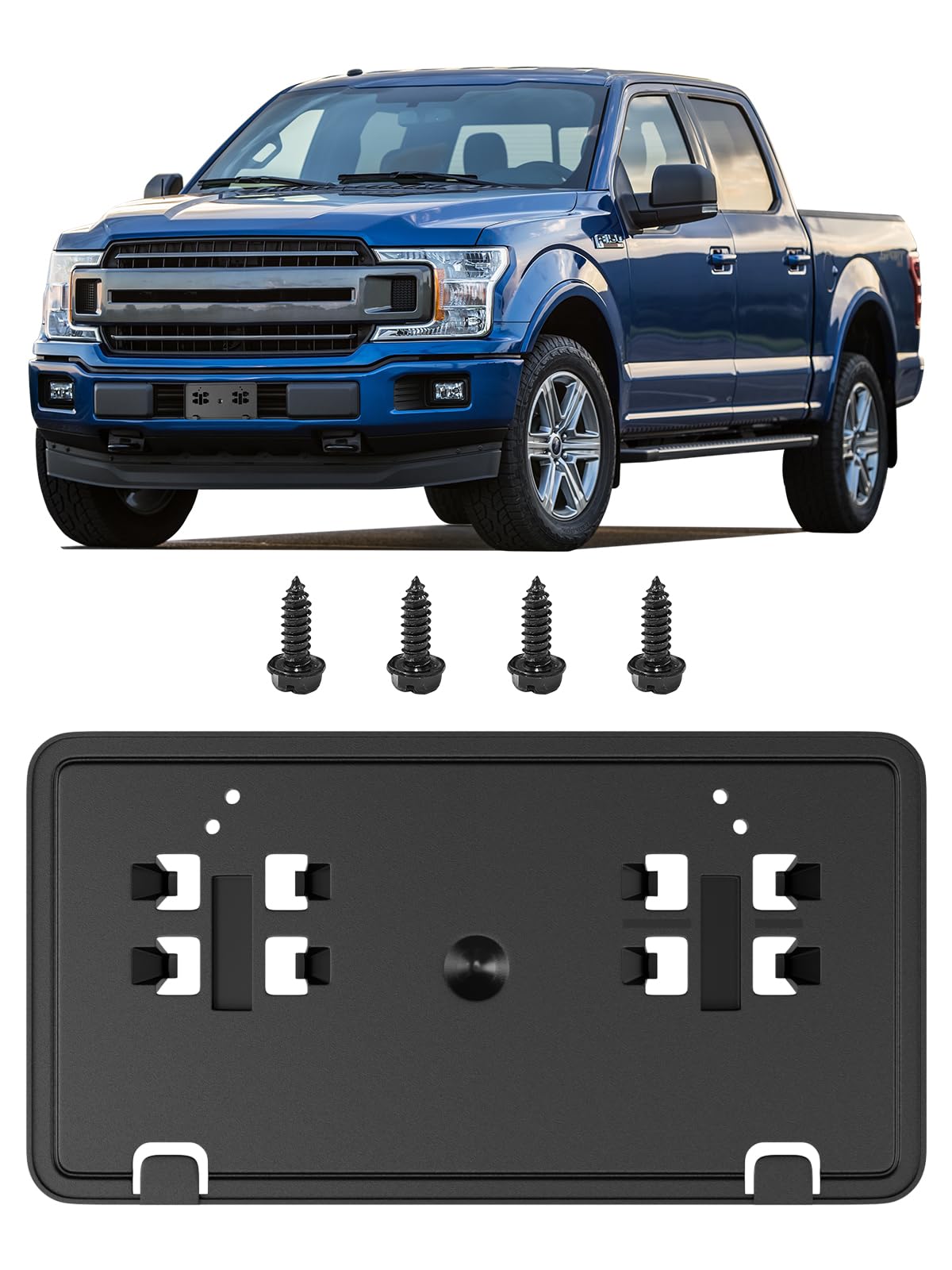 Amazon.com: License Plate Frame for 2018 2019 2020 Ford F150 License ...