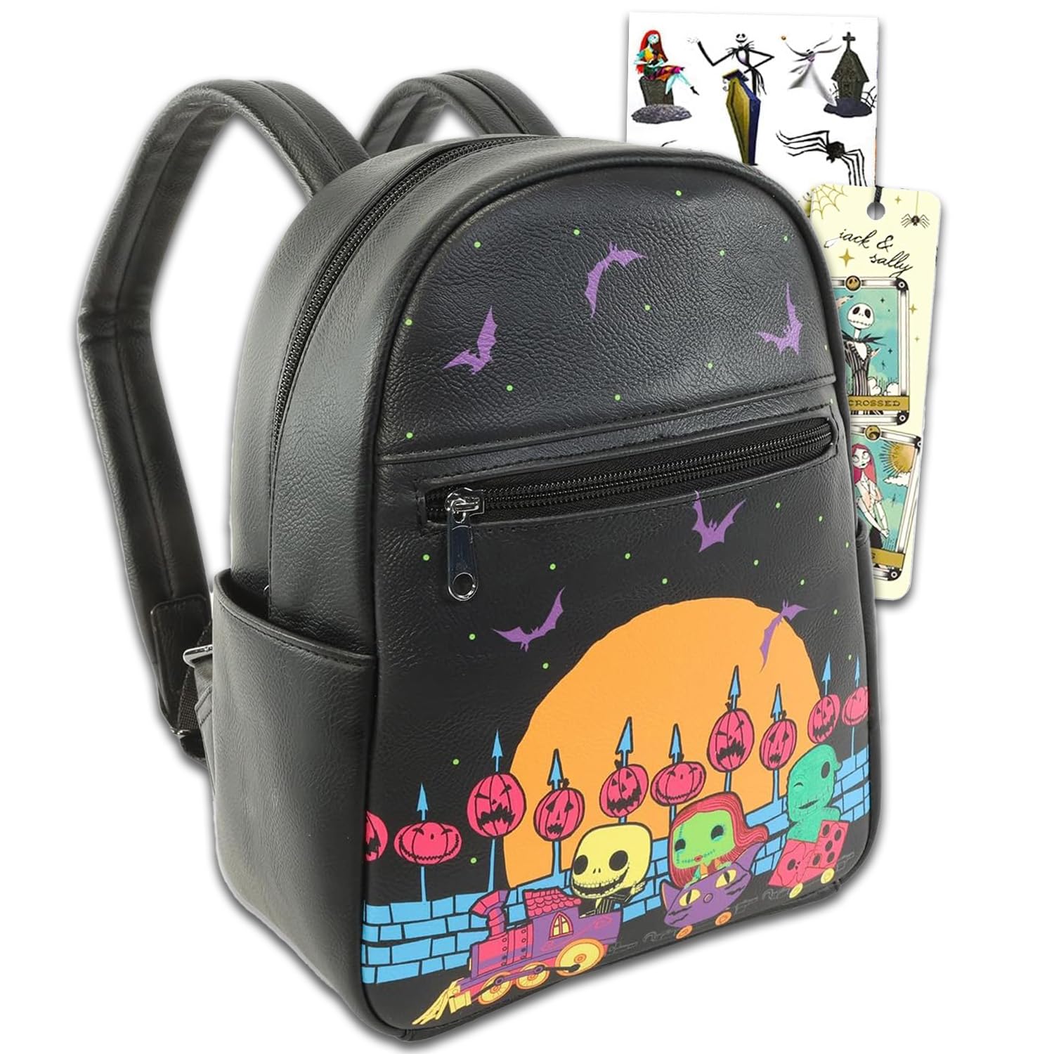 Amazon.com: Disney Nightmare Before Christmas Backpack Purse - Bundle ...
