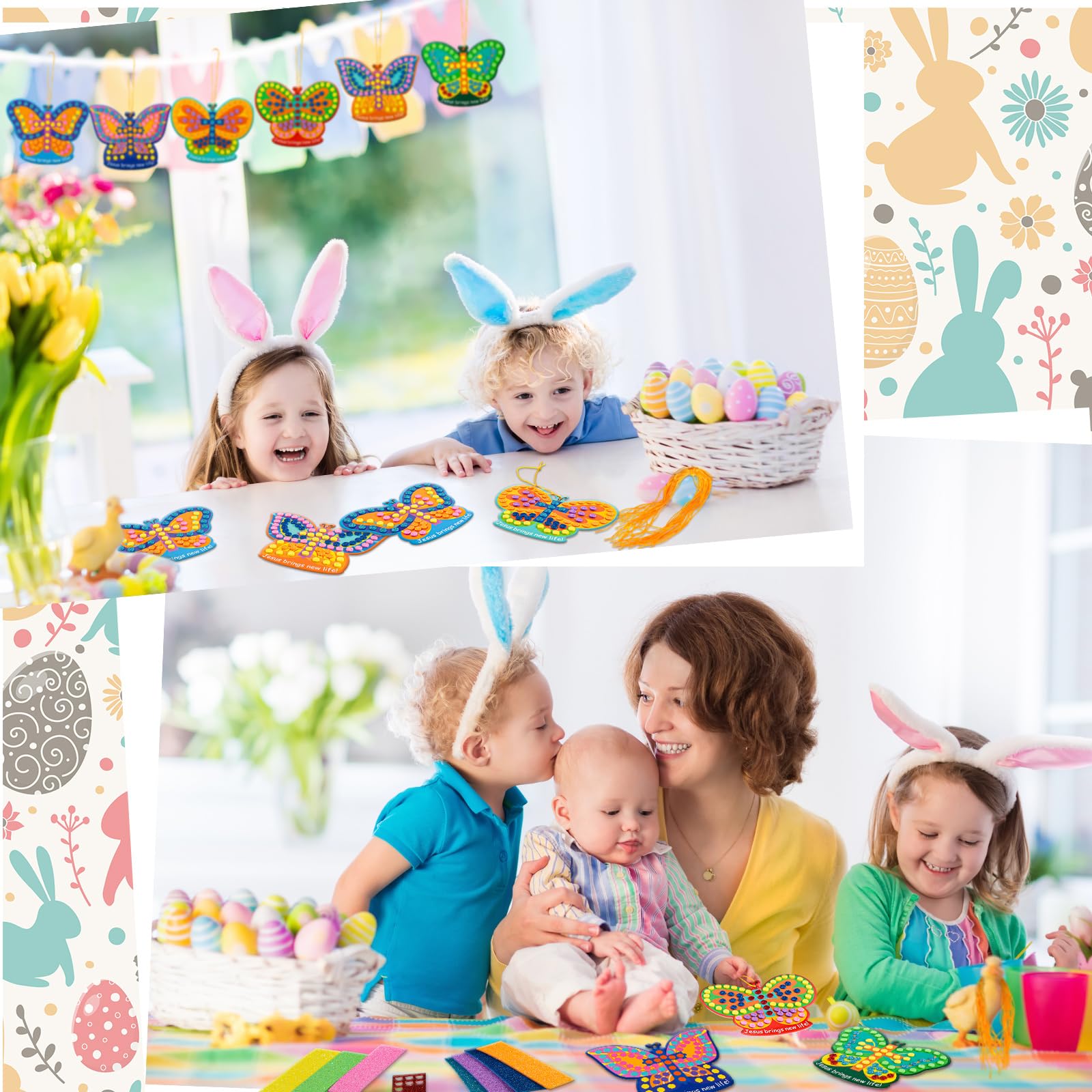 Snapklik.com : 24 Packs Religious Easter Craft For Kids Christian ...