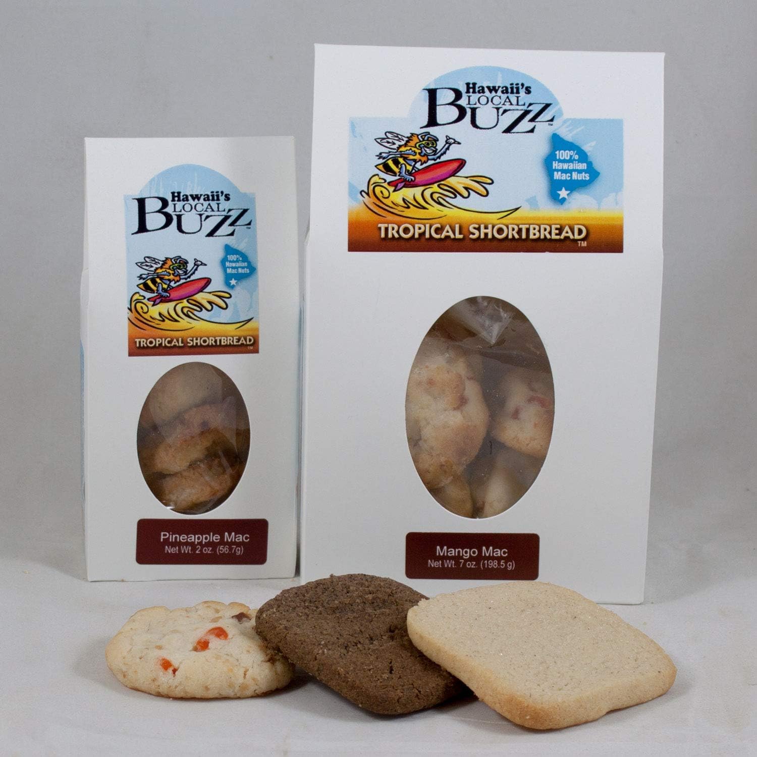 Amazon.com: Mango Coconut Macadamia Nut Tropical Shortbread Cookies ...