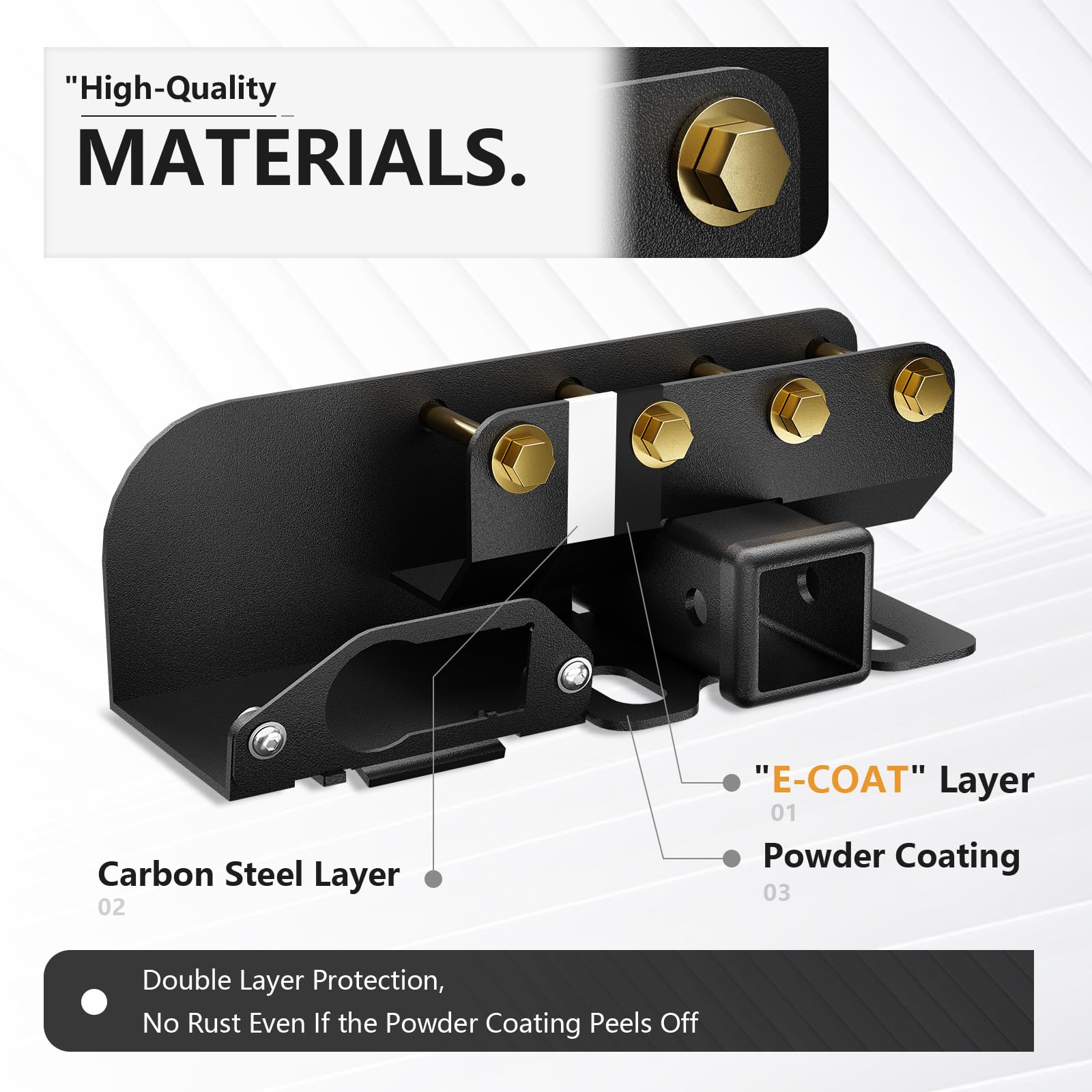 Snapklik.com : YZONA For Ford Bronco Hitch Tow Trailer Kit Compatible ...