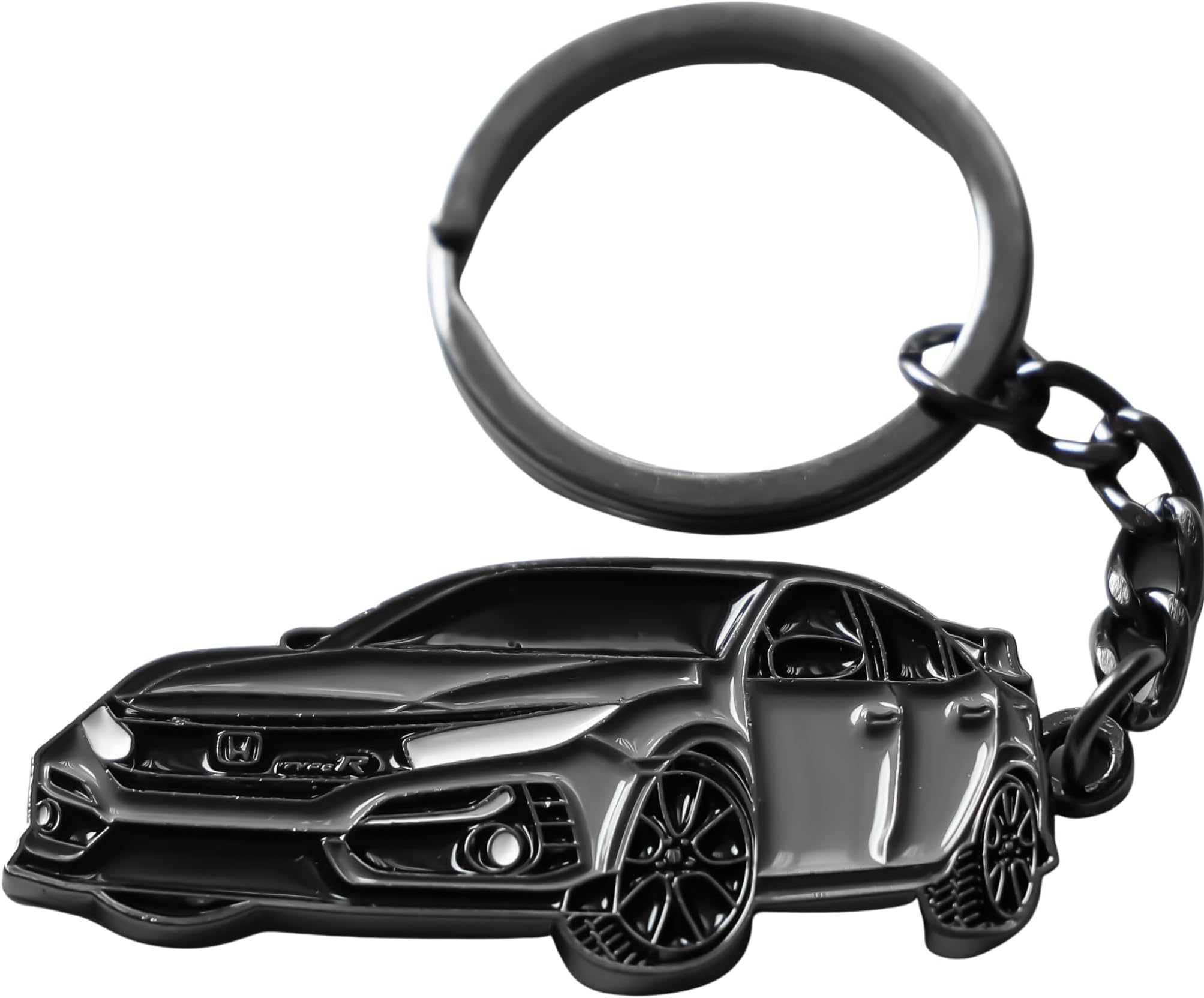 Amazon.com: Keychain & Keyring with Honda Accord Logo - Teardrop ...