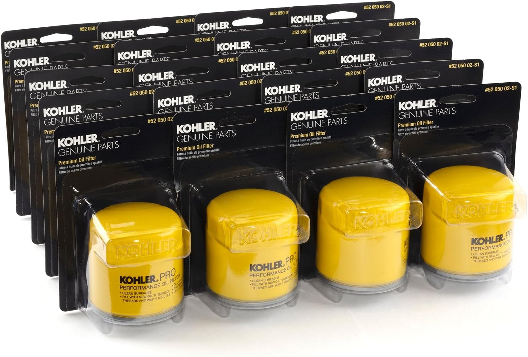 Amazon.com: Kohler 25 050 53-S Extended Life Oil Filter : Patio, Lawn ...