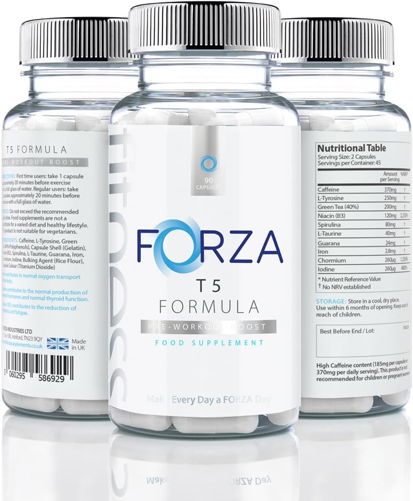 Forza Fitness T5 Diet and Fitness Supplement for Men & Women – High ...