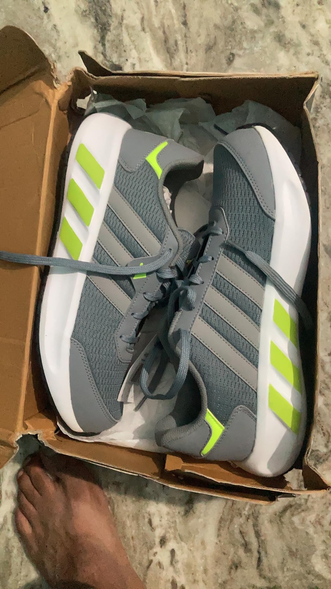 Buy adidas Mens Aerobolt M TECIND/Conavy/PREYEL Running Shoe - 10 UK ...