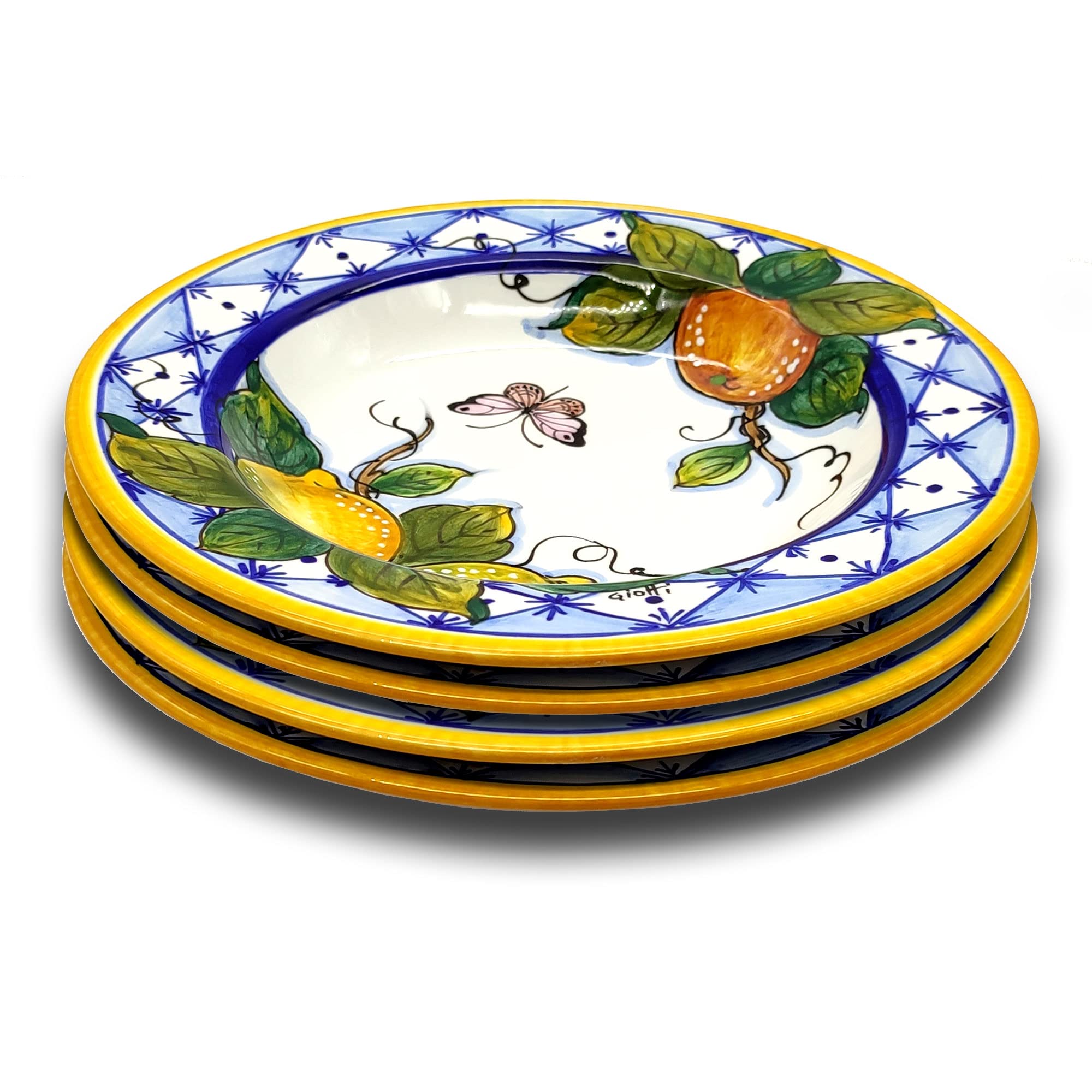 Tuscany Microwave Dishware Over&back Options 16 Piece Dinnerware Set