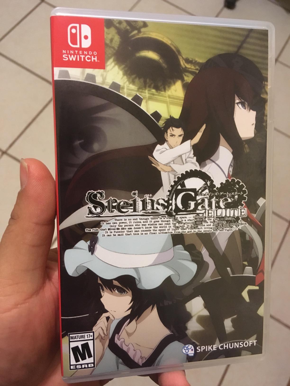 Steins; Gate Elite - Standard Edition - Nintendo Switch : Sega of ...