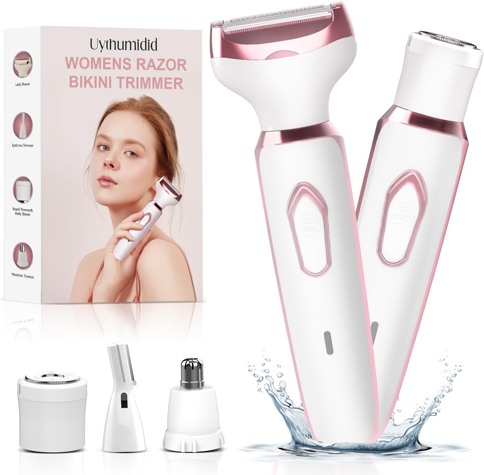 Amazon.com: Electric Razor - Shaver for Women, Uythumidid Painless Body ...