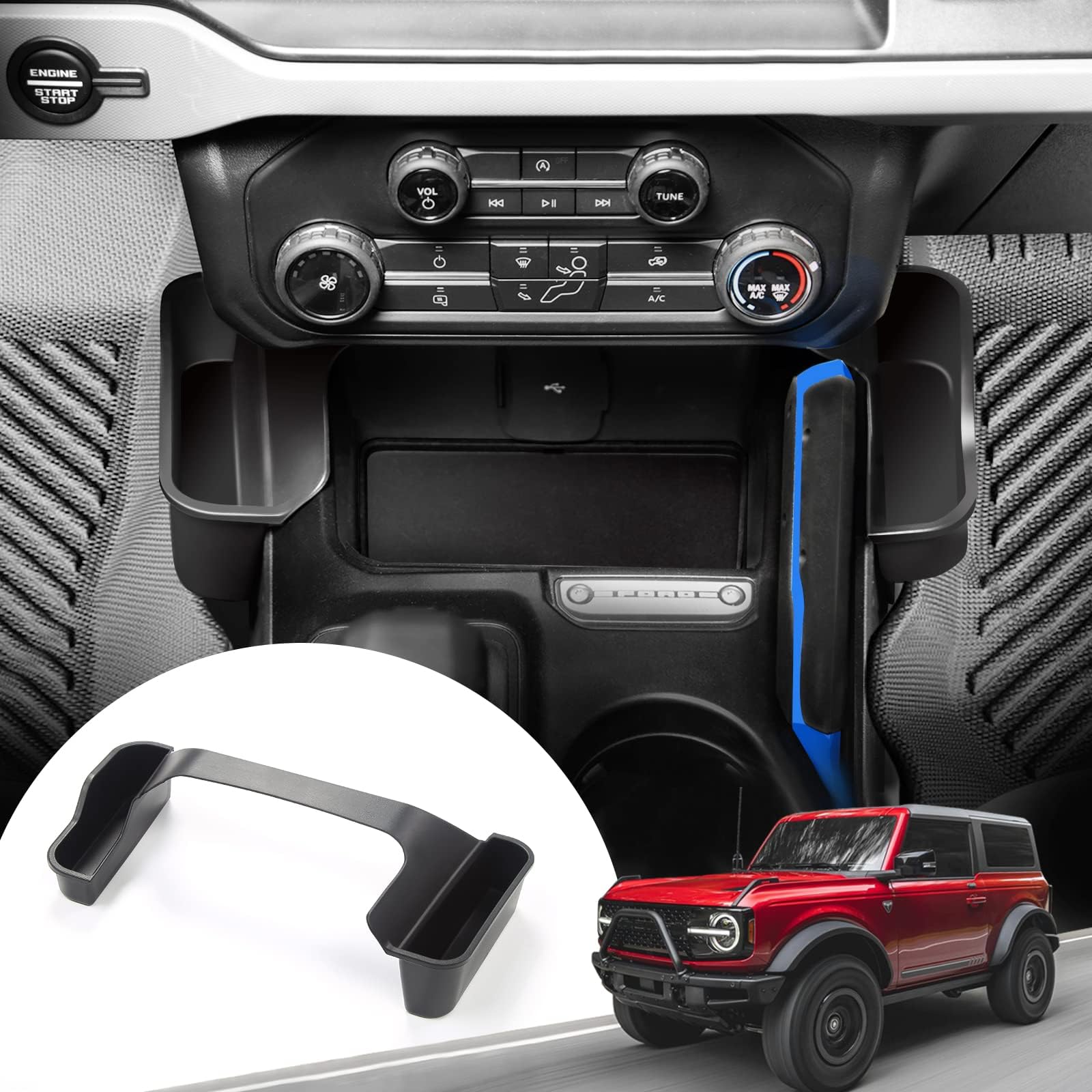 Amazon.com: Jimen Compatible with Ford Bronco 2021-2023, Tailgate ...