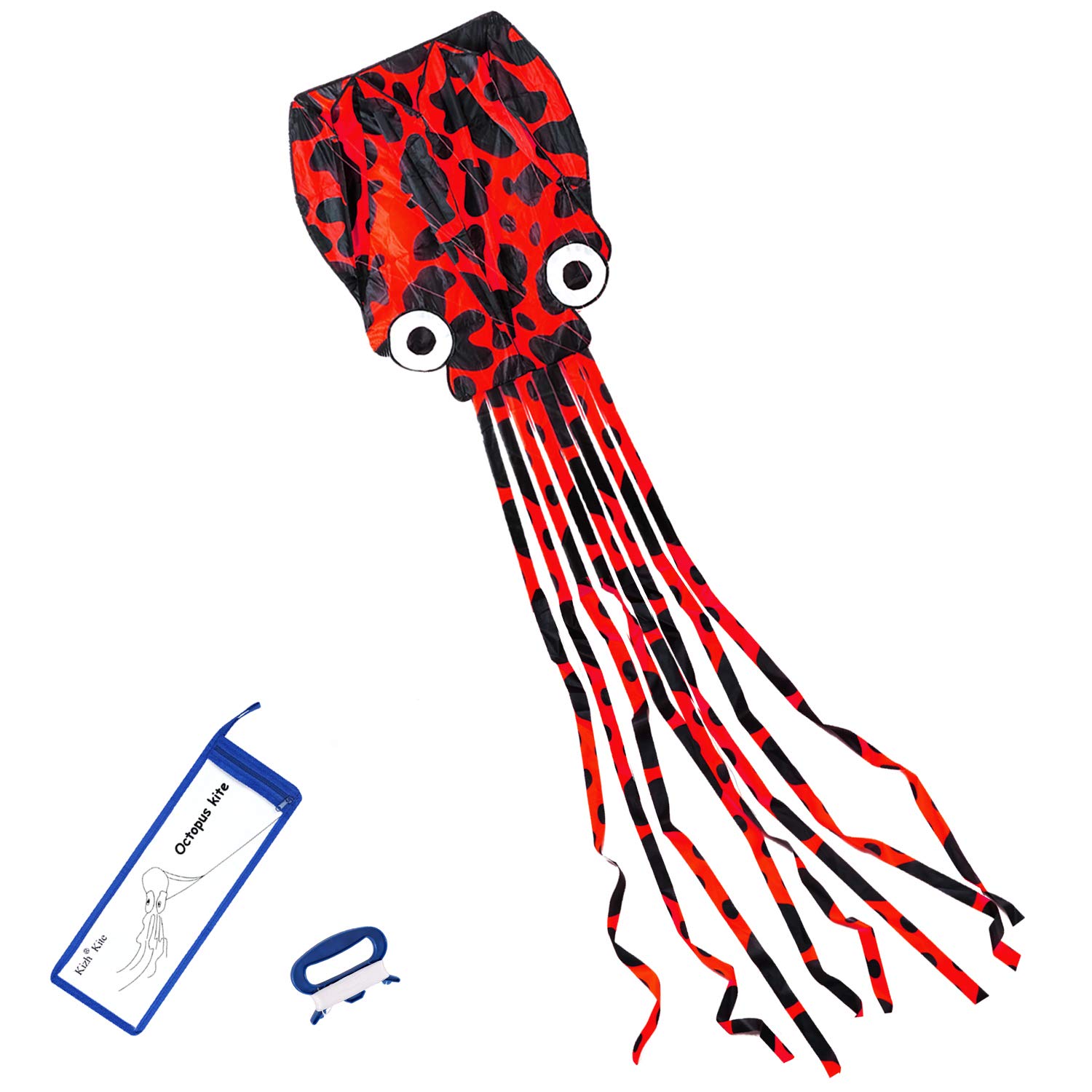 Snapklik.com : Kizh Kite Octopus Large Frameless Soft Parafoil Kites ...
