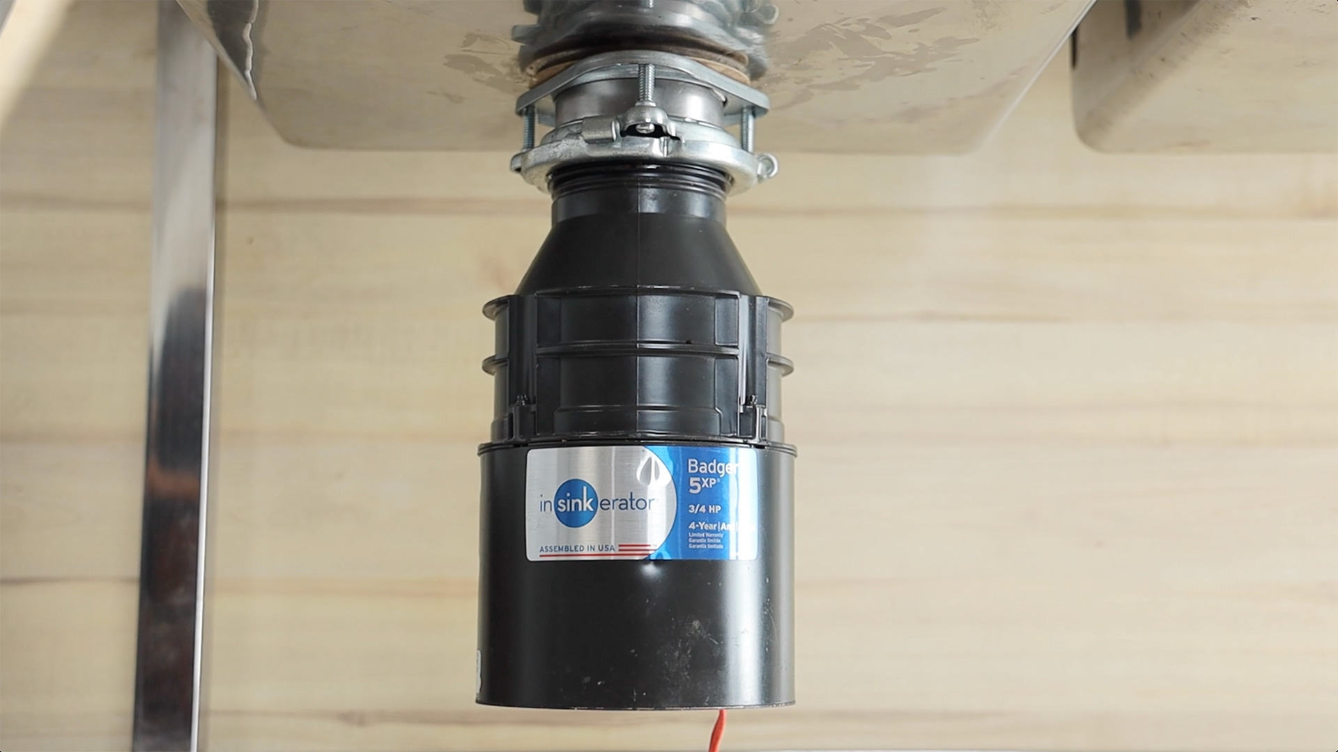 Watch How to install the InSinkErator Badger 5XP 3/4-HP garbage ...