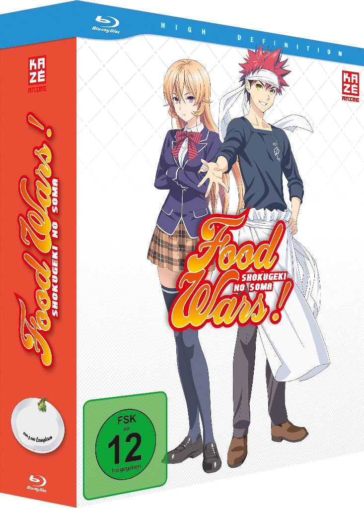 Amazon.com: Food Wars! - Blu-ray 1 + Sammelschuber : Movies & TV