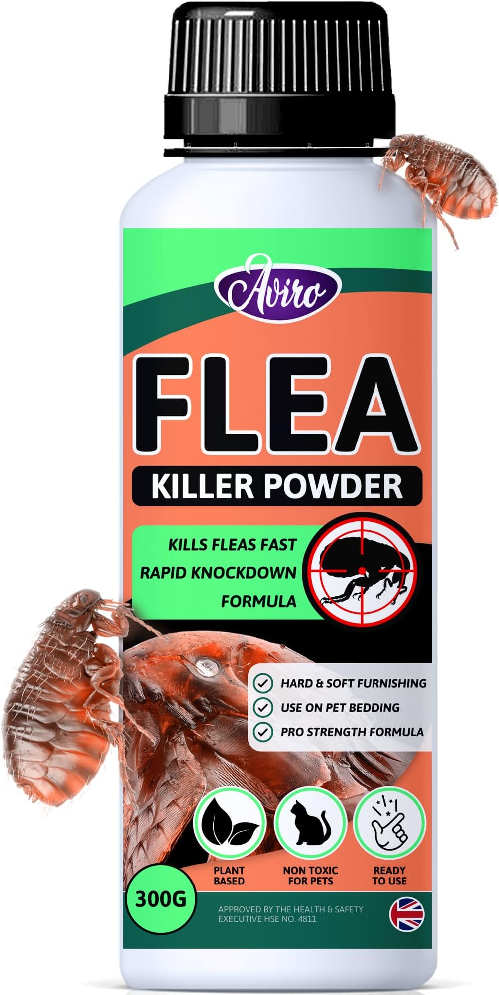 Gold Label 'Get Rid' Lice and Flea Powder, 350g - A totally naturally ...