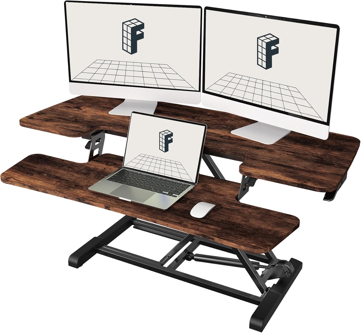 Amazon.com: FLEXISPOT Standing Desk Converter 40in Sit to Stand up Desk ...