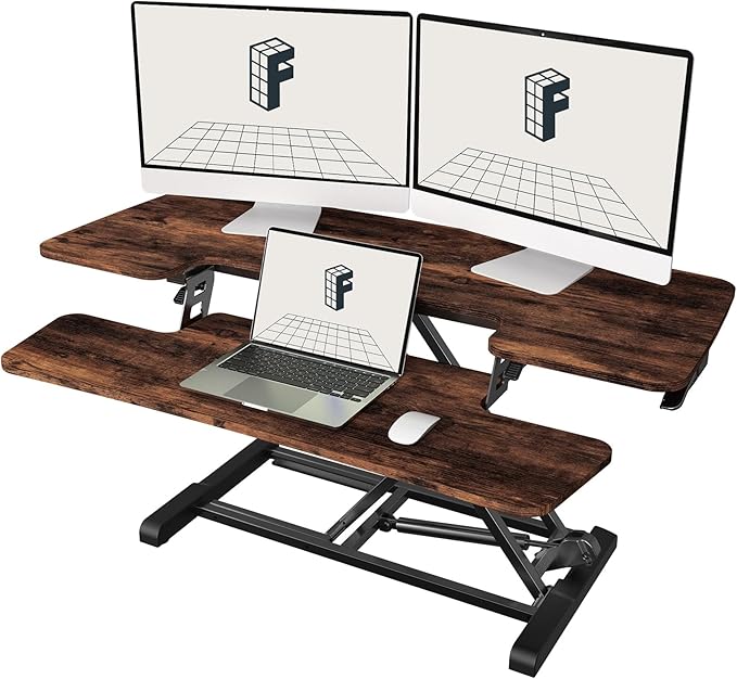 Amazon.com: FLEXISPOT Standing Desk Converter 40in Sit to Stand up Desk ...
